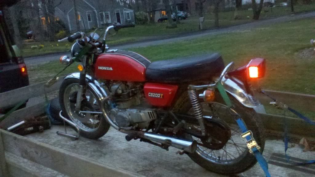 my "new" 1974 CB200T | Honda Twins